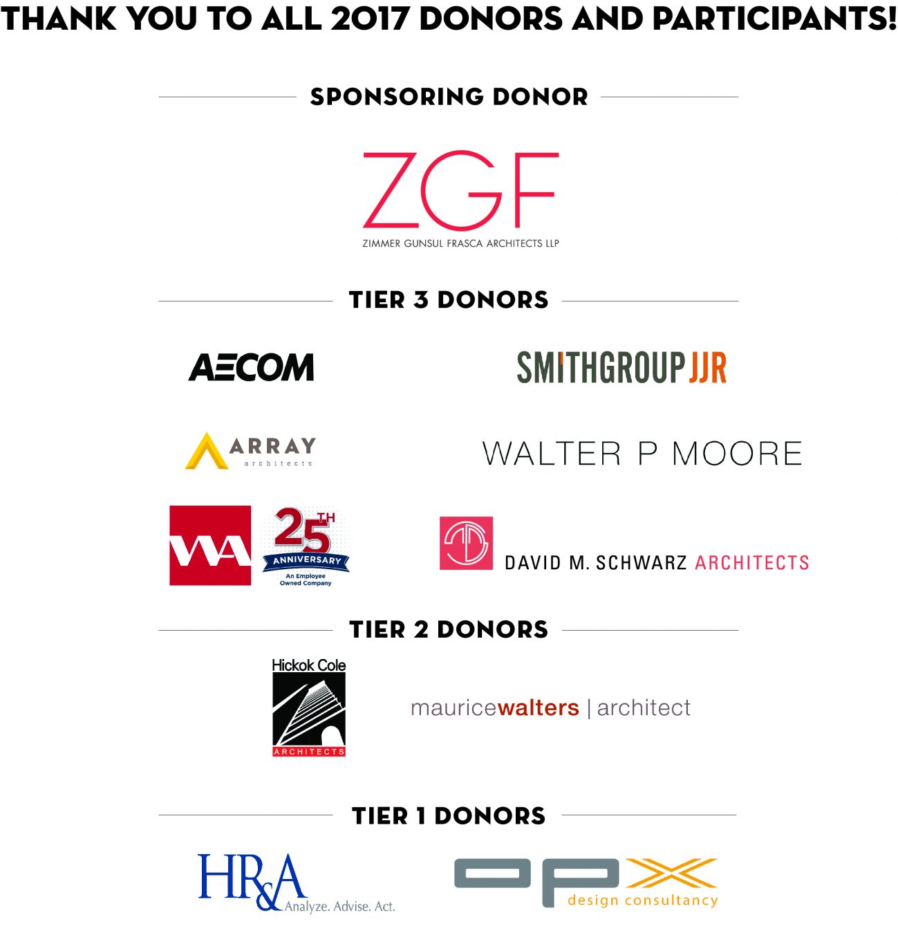 2017 Donor Logos - Big Green Commute